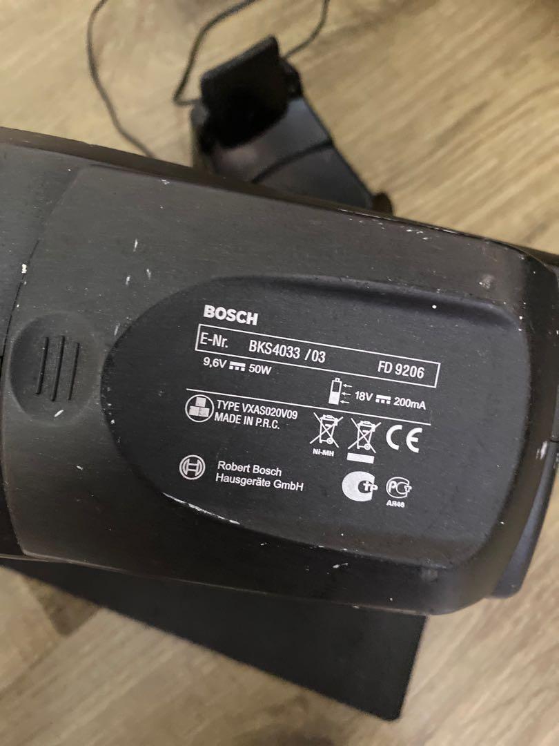 Bosch handheld vacuum cleaner, TV & Home Appliances, Vacuum Cleaner ...