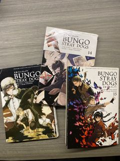 Bungo Stray Dogs manga vol 13-15, Hobbies & Toys, Books & Magazines ...