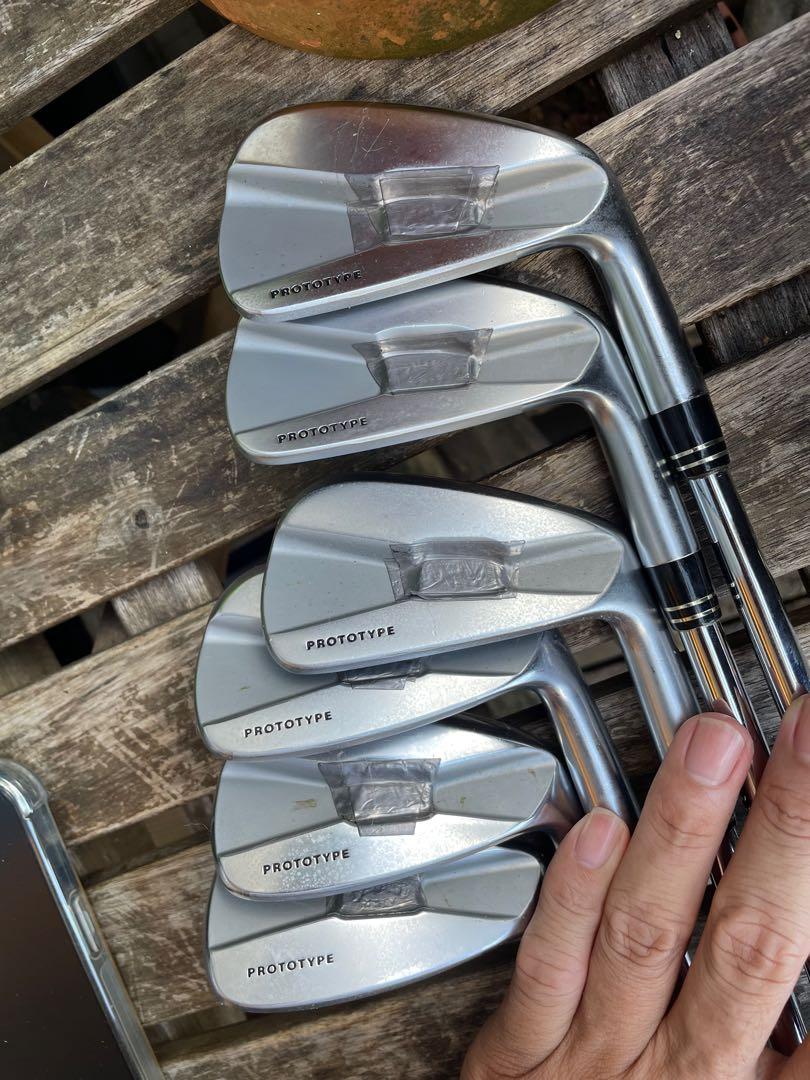 Callaway prototype forged irons. Rare good condition shimada KS tour ...
