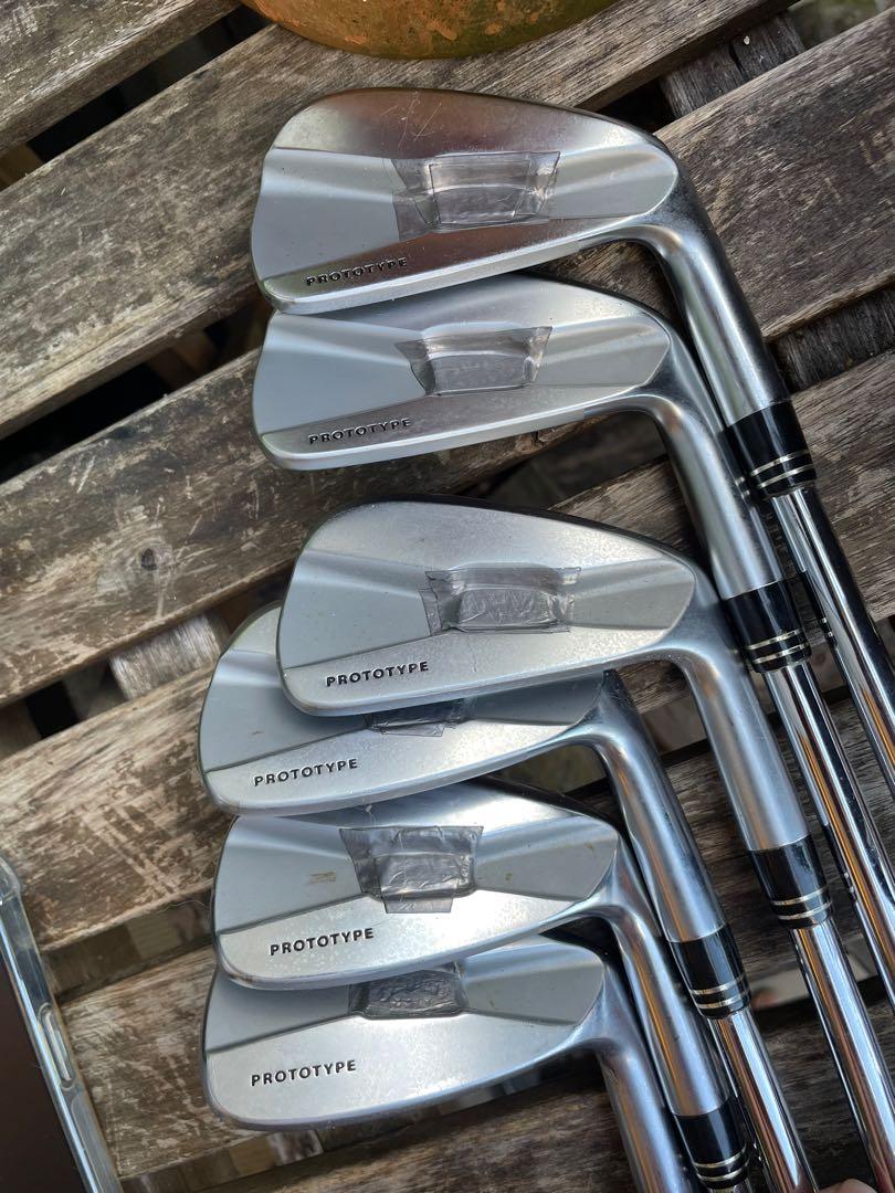 Callaway prototype forged irons. Rare good condition shimada KS tour ...