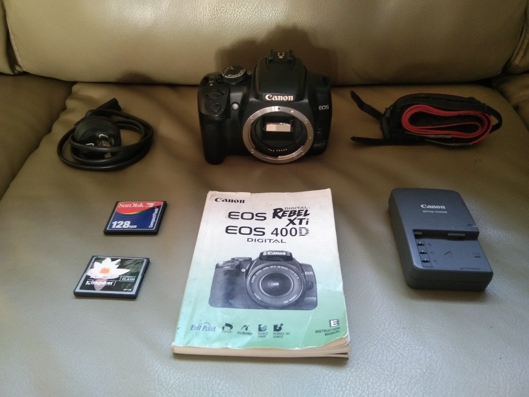 Canon EOS 400D DSLR Camera, Photography, Cameras on Carousell