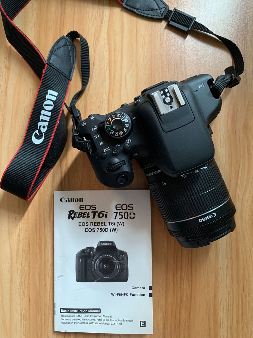 Canon EOS 750D, Photography, Cameras on Carousell