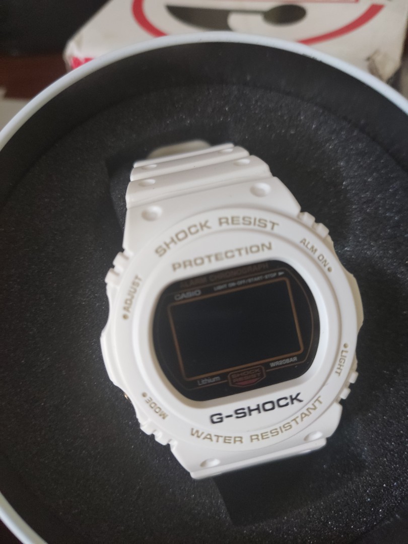 Casio G Shock 25th Anniversary Rising White Dw 5725b 7dr Limited