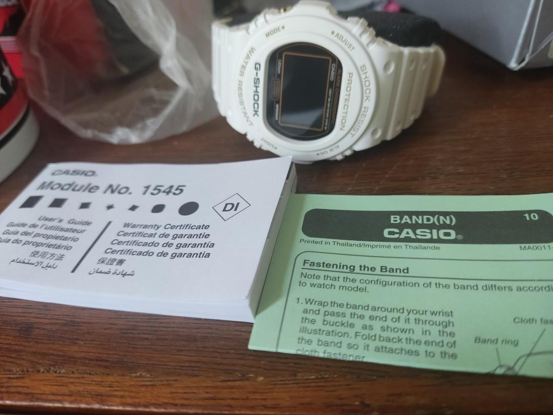 Casio G Shock 25th Anniversary Rising White Dw 5725b 7dr Limited