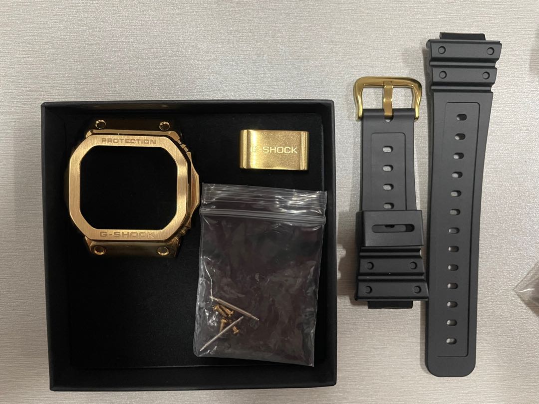 Casio G-Shock DW5610/G5600 aftermarket strap and bezel, Men's Fashion, Watches & Accessories ...