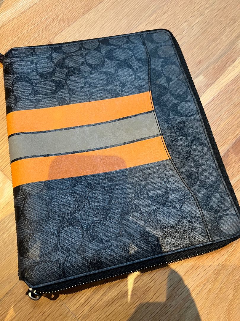 Coach folder for sale, Luxury, Bags & Wallets on Carousell