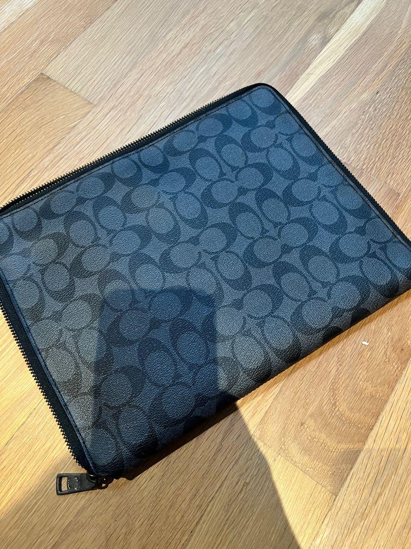 Coach folder for sale, Luxury, Bags & Wallets on Carousell