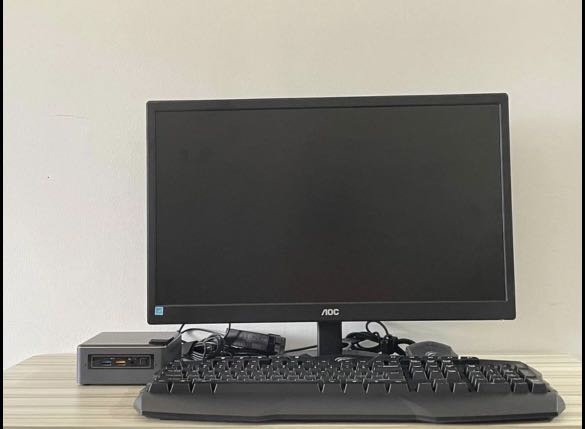 COMPUTER SET (INTEL NUC), Computers & Tech, Desktops on Carousell