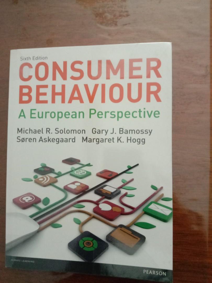 Consumer Behaviour by Michael R Solomon, Hobbies & Toys, Books ...