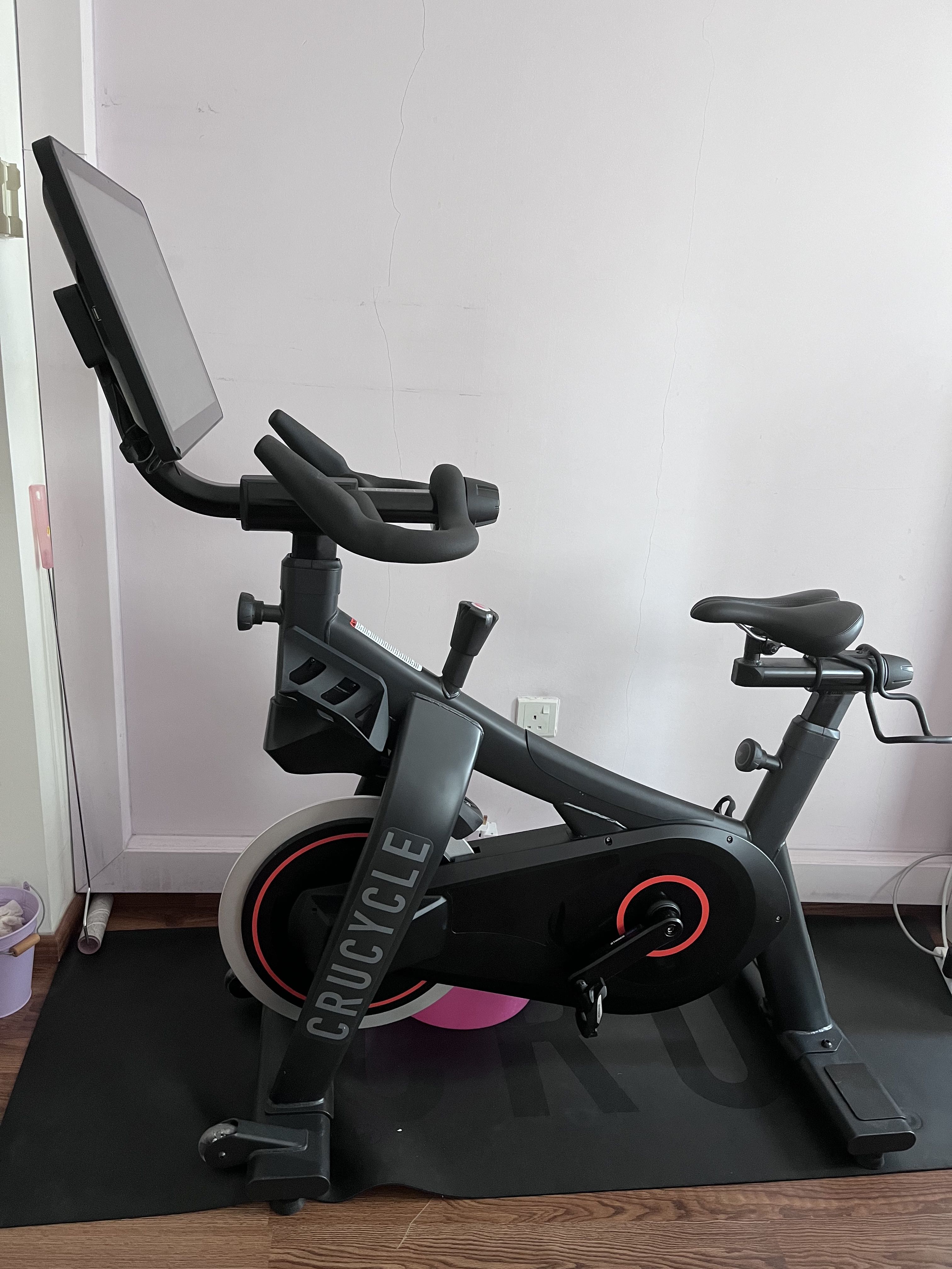Cru TV Spin Bike, Sports Equipment, Exercise & Fitness, Cardio ...