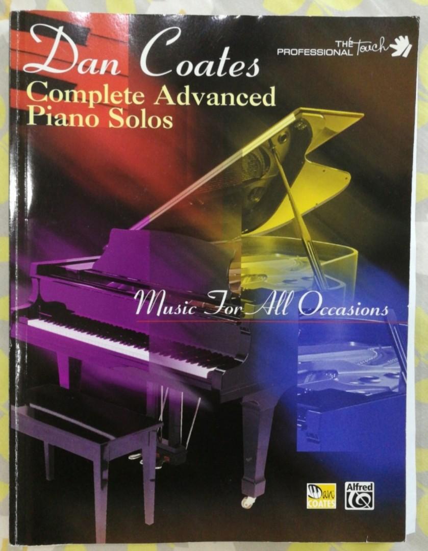Dan Coates piano score, Hobbies & Toys, Music & Media, Music Scores on ...