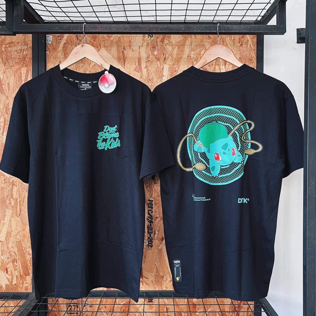 DBTK BULBASOUR SCRIPT, Men's Fashion, Tops & Sets, Tshirts & Polo ...