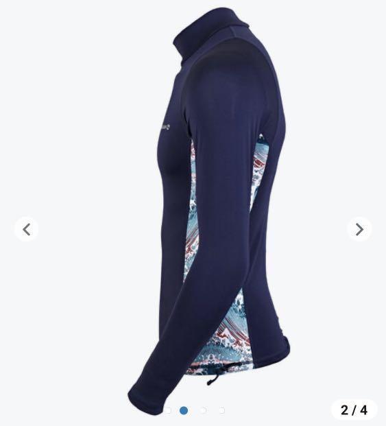 Decathlon Rash guard navy, Men's Fashion, Tops & Sets, Swim Top & Rash ...