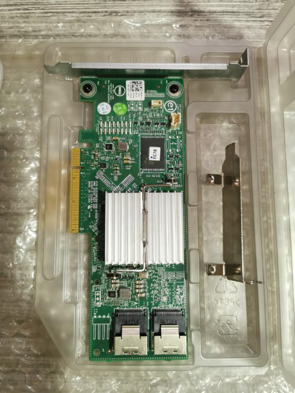 Dell H310 HBA card (flashed to IT mode) FreeNAS, TrueNAS, unRAID ...