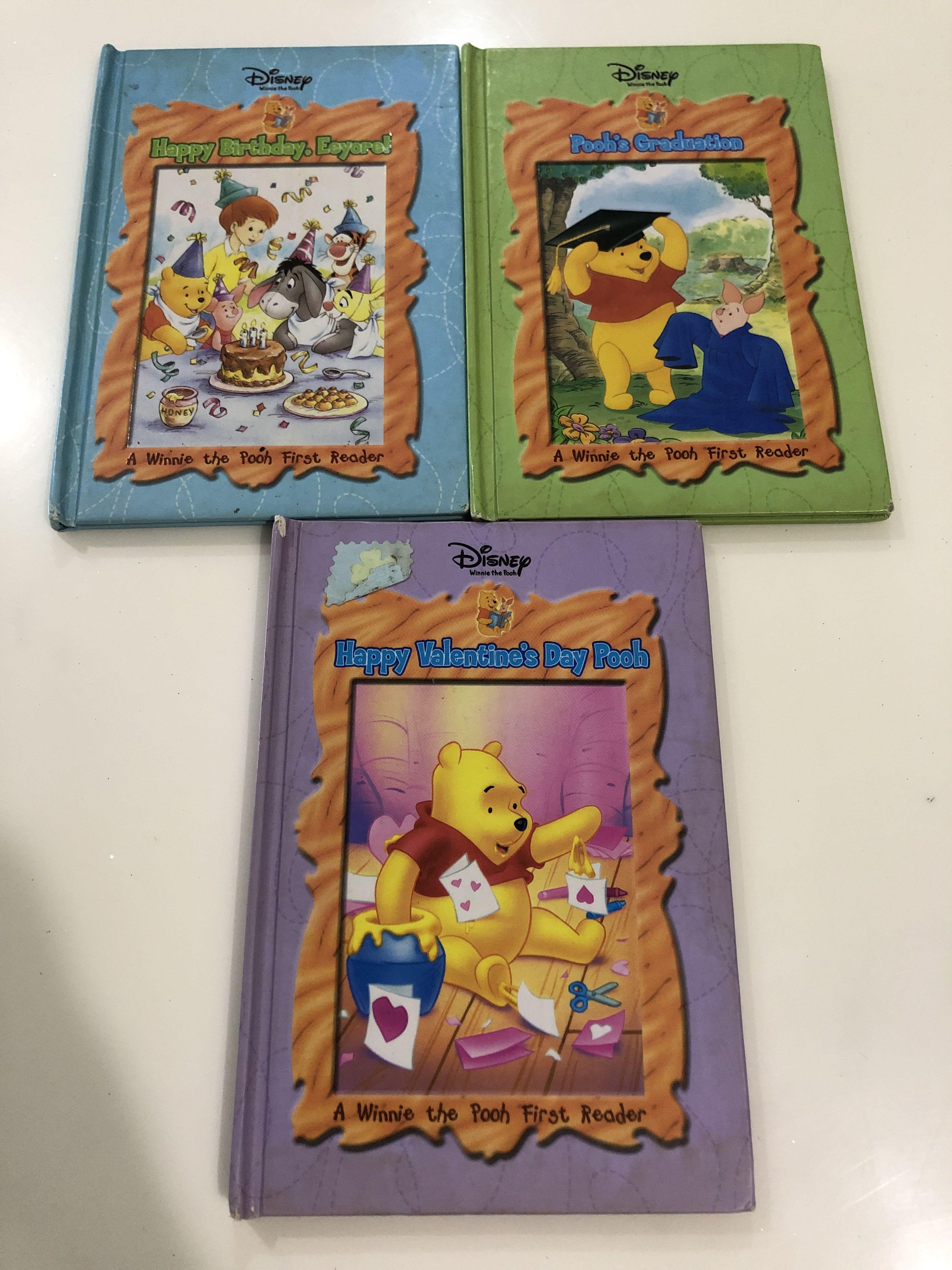 Disney Winnie The Pooh Hard Cover Story Book, Hobbies & Toys, Books ...