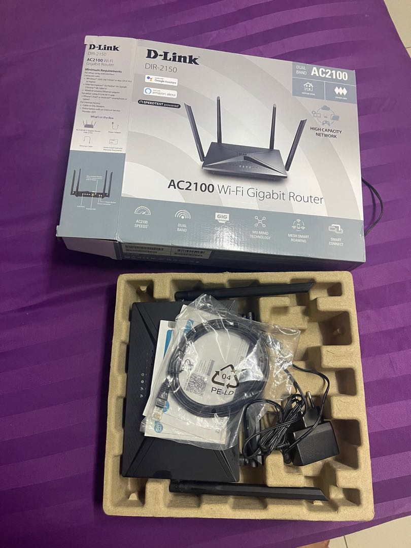 Dlink Dir-2150 AC2100, Computers & Tech, Parts & Accessories ...