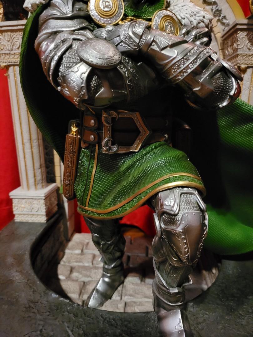 Doctor Doom Statue Custom Tiger J Sideshow, Hobbies & Toys, Toys ...