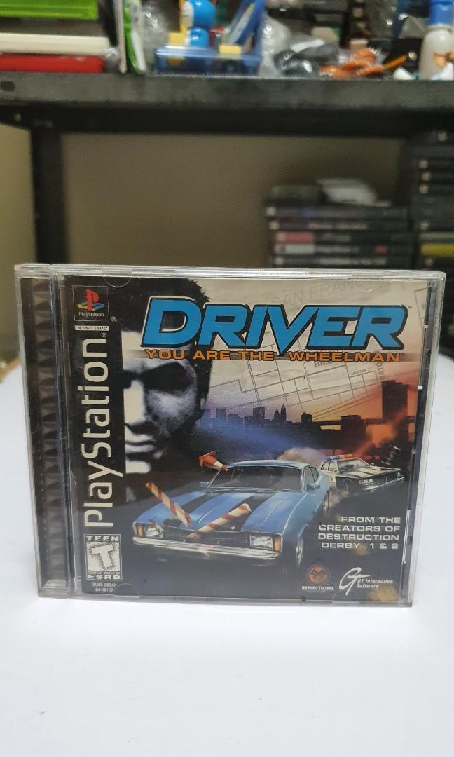 Driver ( Sony Playstation 1, ntsc u/c), Video Gaming, Video Games ...
