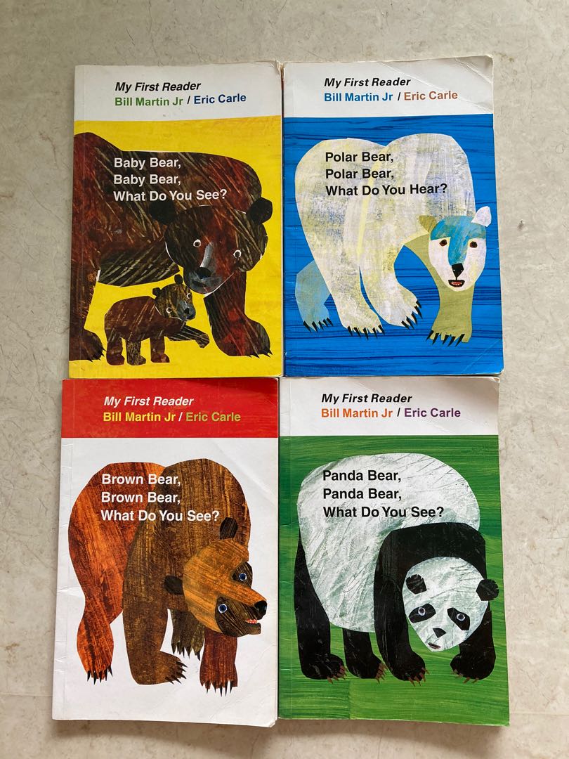 Eric Carle brown bear series, Hobbies & Toys, Books & Magazines ...