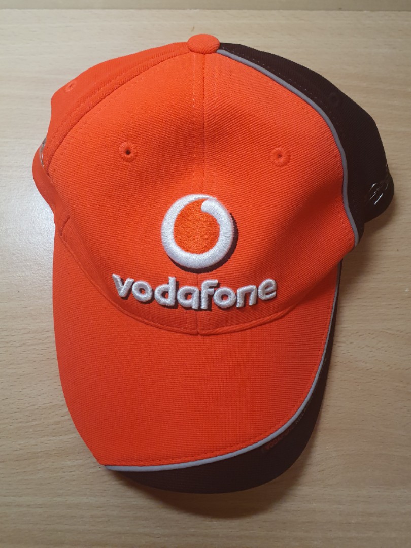 F1 Vodafone Mclaren Mercedes cap, Men's Fashion, Watches & Accessories ...