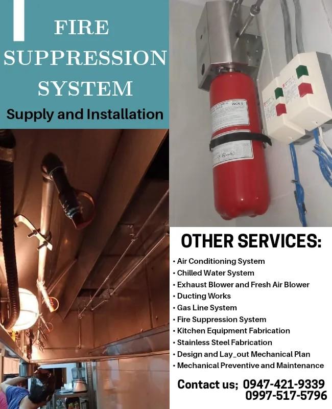 Fire Suppression System / Kitchen Fire Suppression / Maintenance of ...