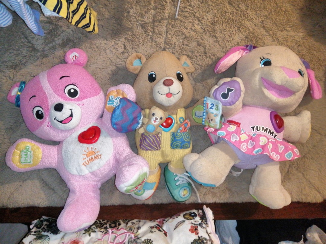 FISHER PRICE Tummy, VTECH Cora, VTECH Alfie Interactive Educational ...