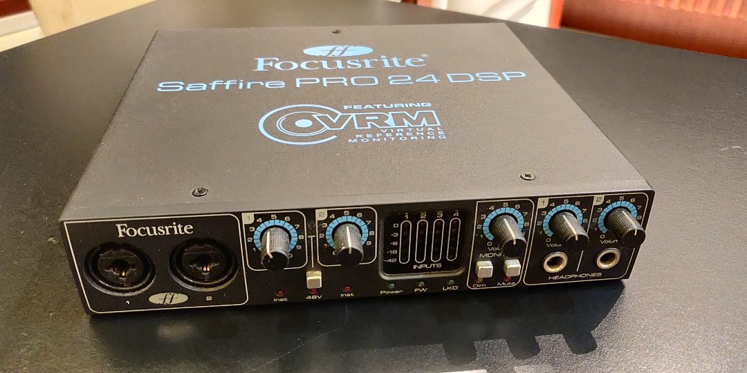 Focusrite Saffire Pro 24 DSP, Hobbies & Toys, Music & Media, Music ...