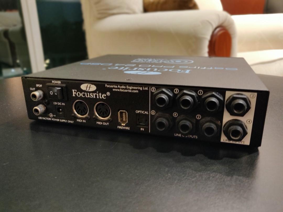 Focusrite Saffire Pro 24 DSP, Hobbies & Toys, Music & Media, Music ...