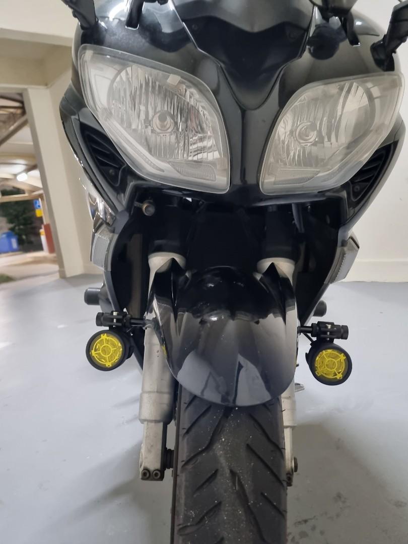 Foglights installed Yamaha FJR1300, Motorcycles, Motorcycle Accessories ...