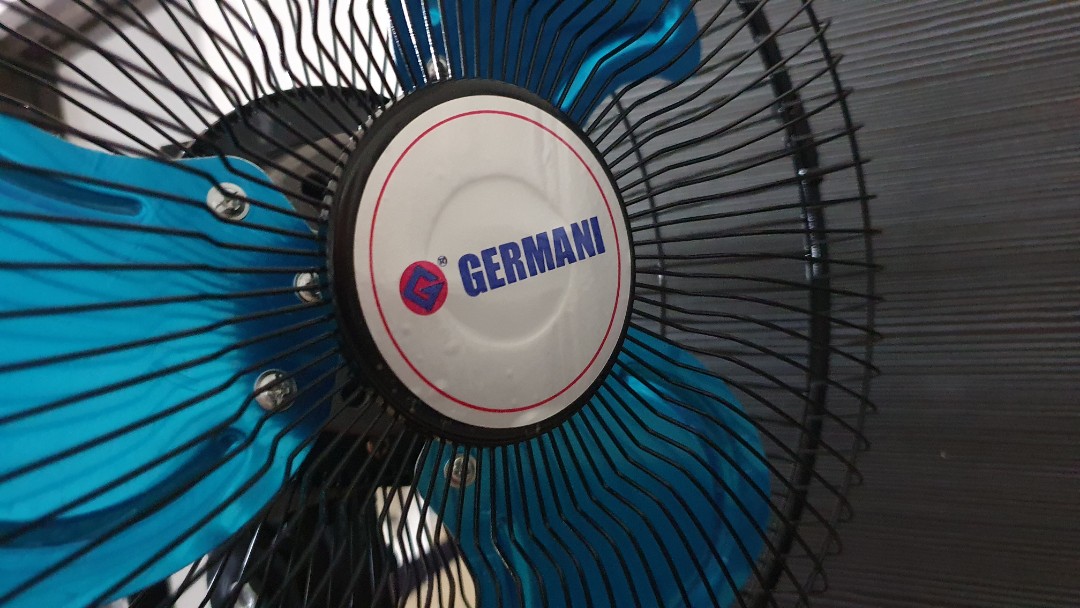 Germani Floor Fan (slightly used), Furniture & Home Living, Lighting ...