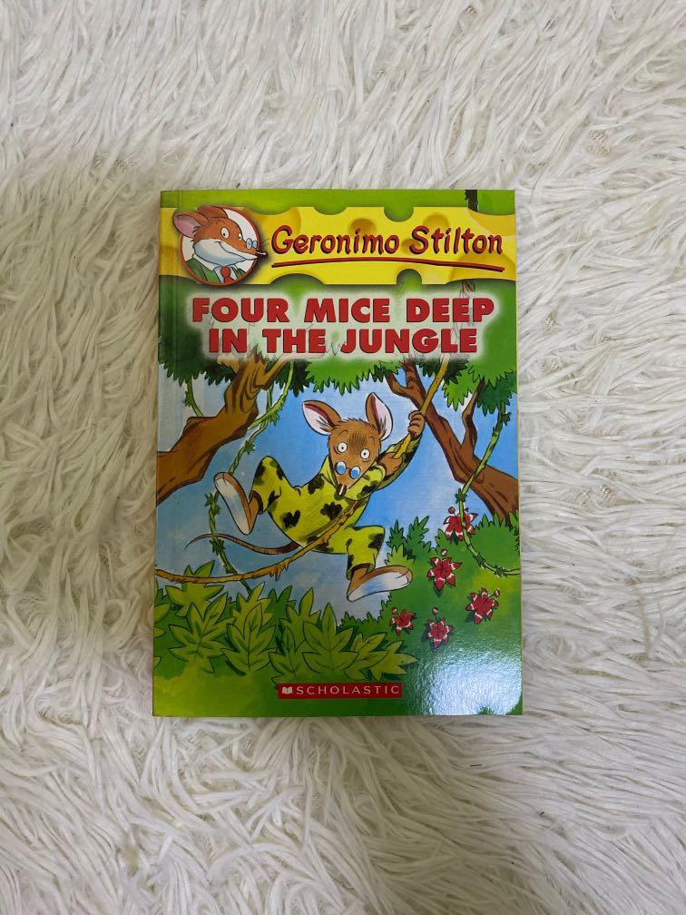 Geronimo Stilton - Four Mice Deep In The Jungle, Hobbies & Toys, Books ...