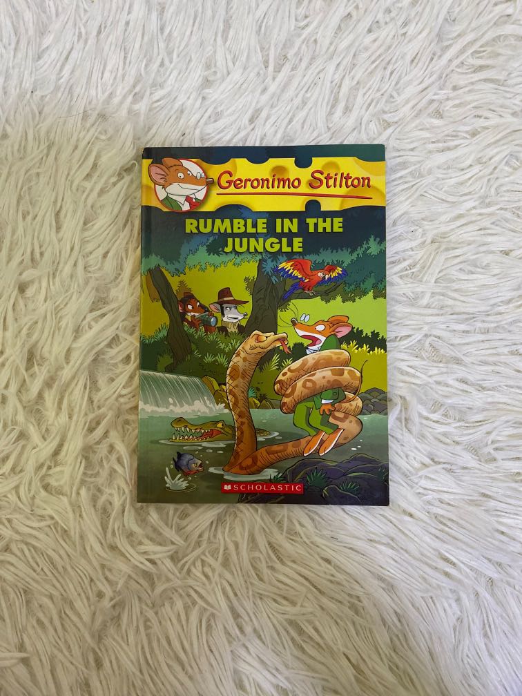 Geronimo Stilton - Rumble In The Jungle, Hobbies & Toys, Books ...