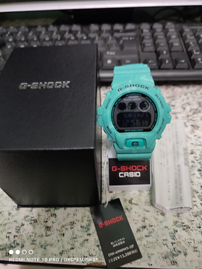gshock DW6900 WS2 japan set, Men's Fashion, Watches & Accessories ...
