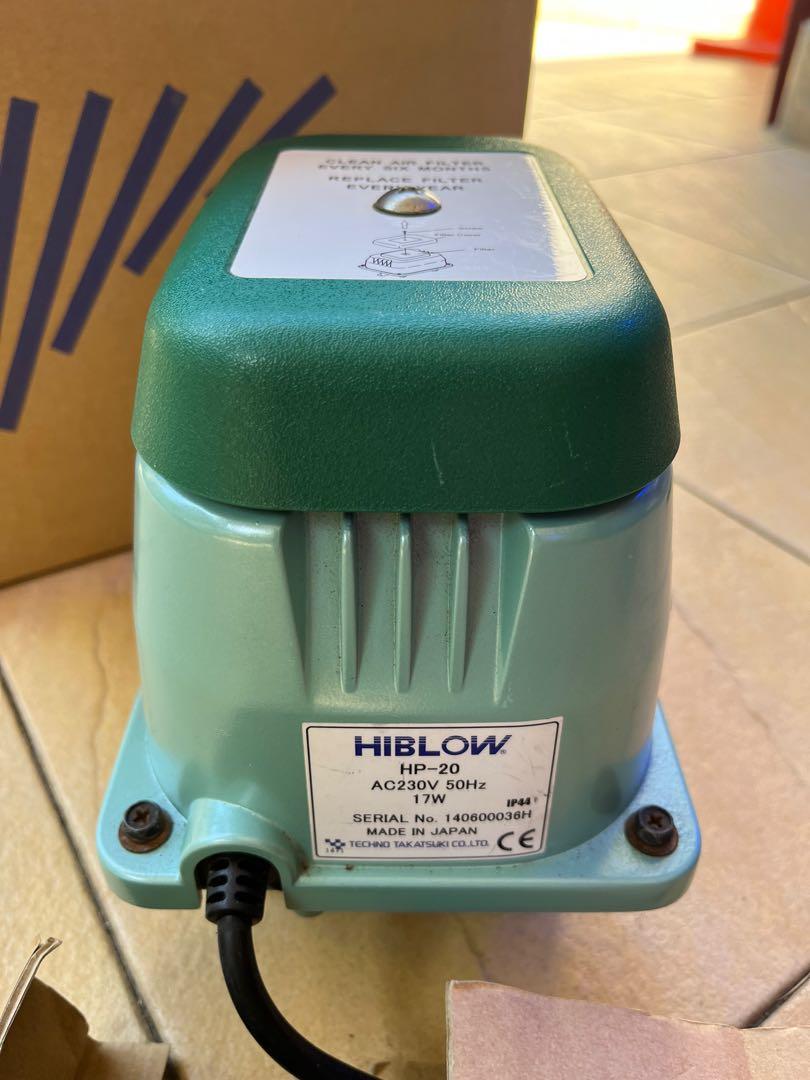 hiblow 20 hp-20 (backup use only; excellent condition), Pet Supplies ...