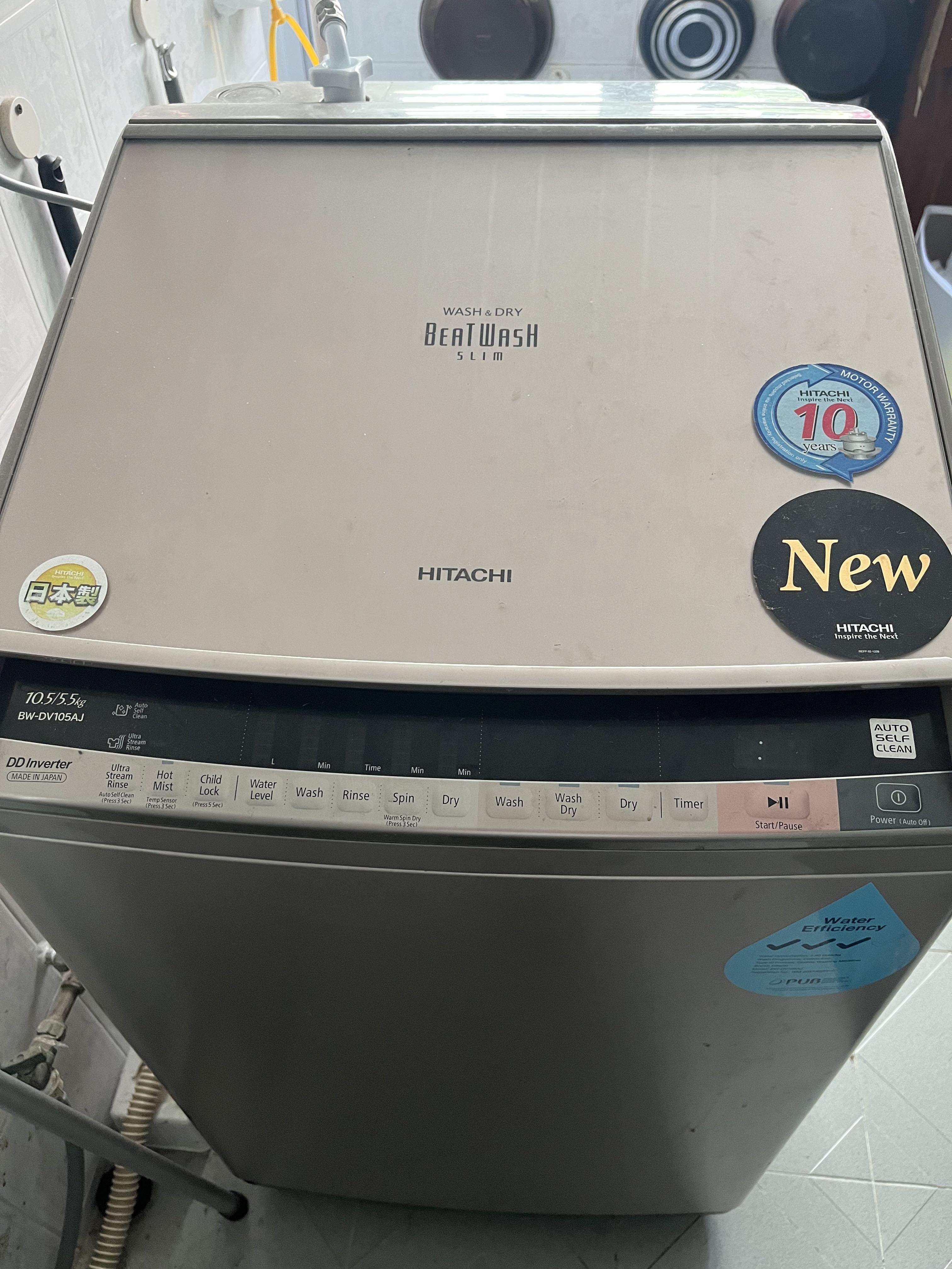 Hitachi Wash & Dry Machine, TV & Home Appliances, Washing Machines and ...