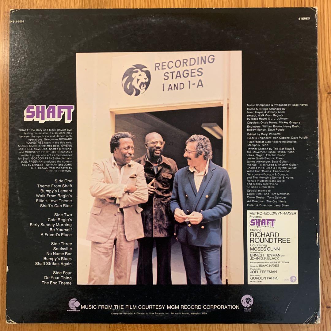 Isaac Hayes – Shaft Soundtrack Vinyl (Jazz Funk/Soul, US 1971), Hobbies ...