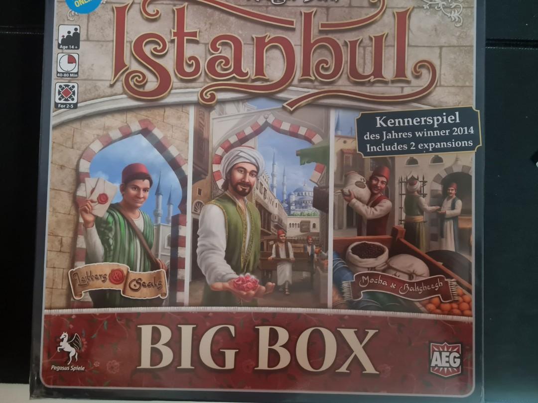Istanbul Big Box board game, Hobbies & Toys, Toys & Games on Carousell