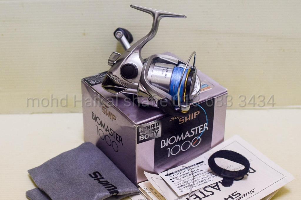 JAPAN Shimano Biomaster 1000 Set, Sports Equipment, Fishing on Carousell