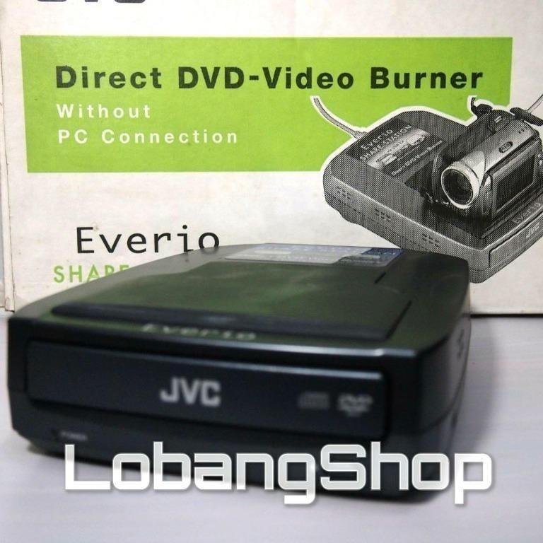 JVC CU-VD10 Direct DVD Burner External USB DVD RW Drive DVD CD Writer ...