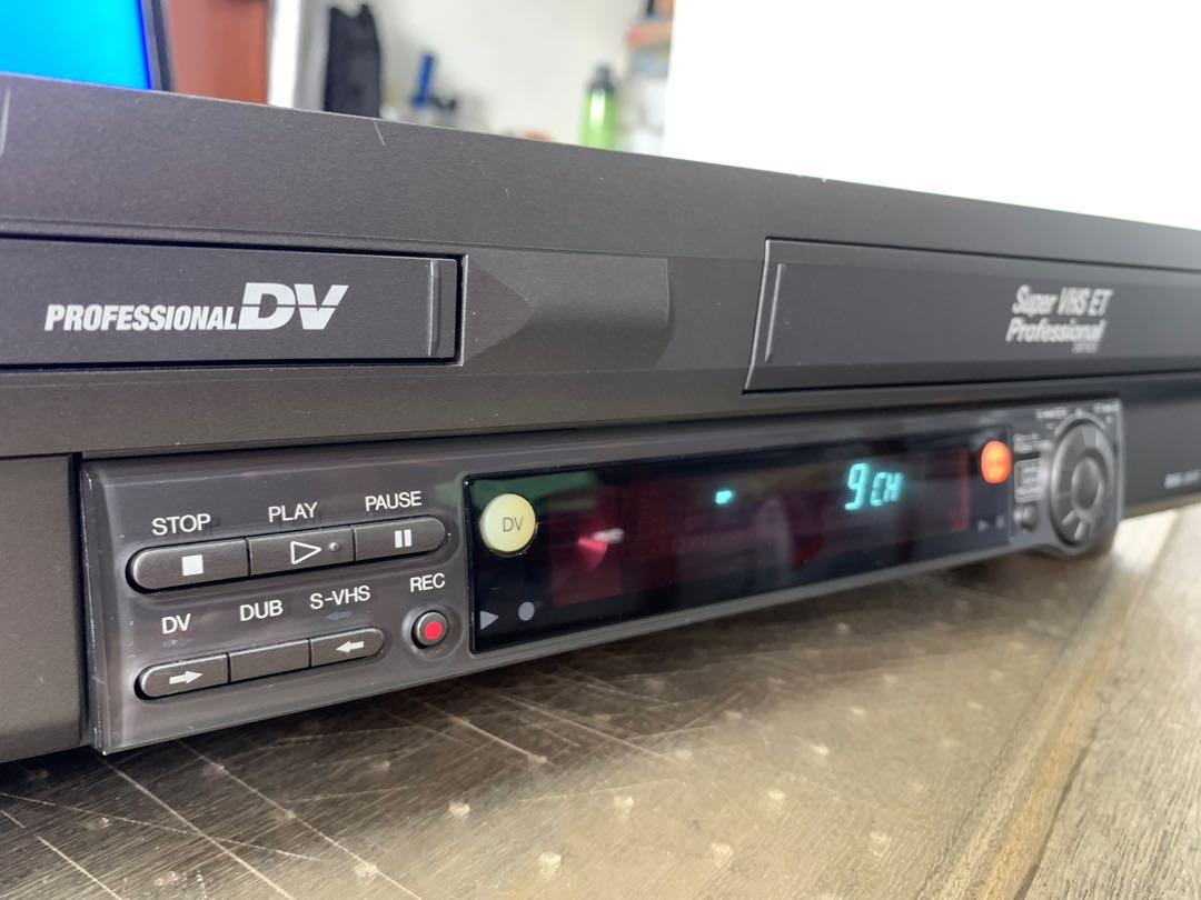 JVC SVHS Professional Player Recorder with MiniDV Combo, TV & Home Appliances, TV ...