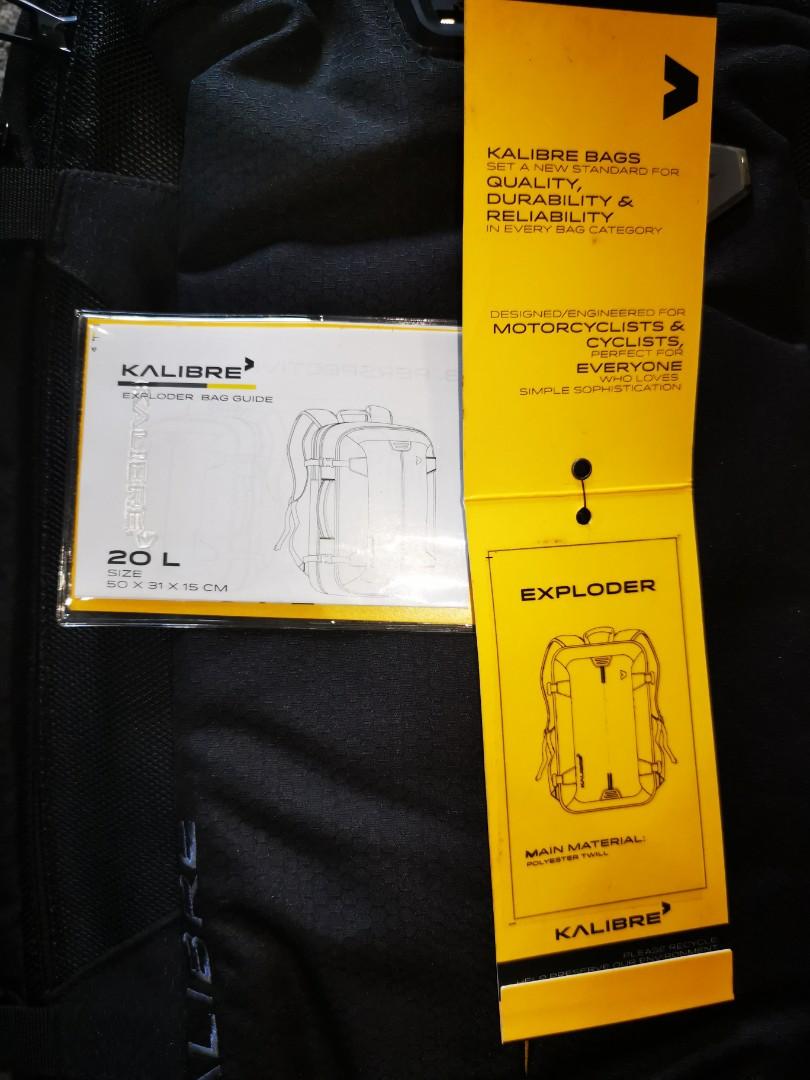 Kalibre Explorer 20L Backpack 910018 001, Men's Fashion, Bags ...