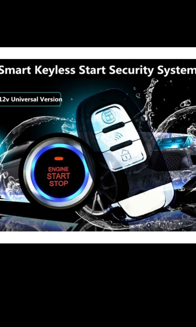 Keyless Push Start Module With Remote Start, Auto Accessories on Carousell