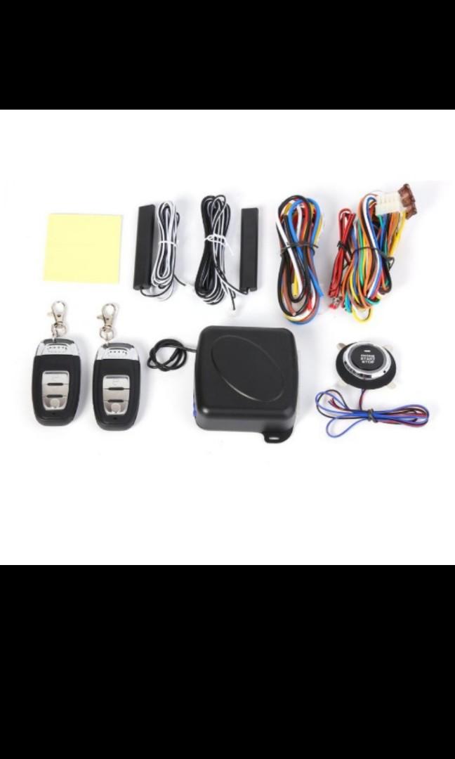Keyless Push Start Module With Remote Start, Auto Accessories on Carousell