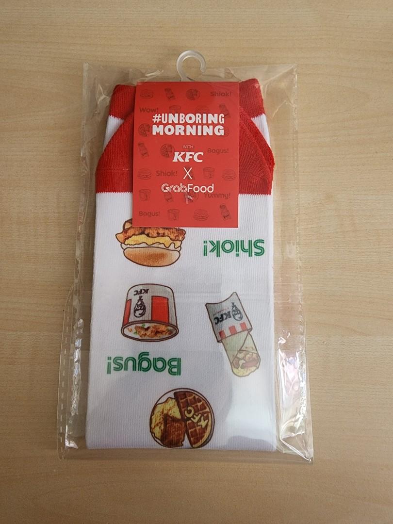 KFC x GrabFood Collector Socks, Men's Fashion, Watches & Accessories ...