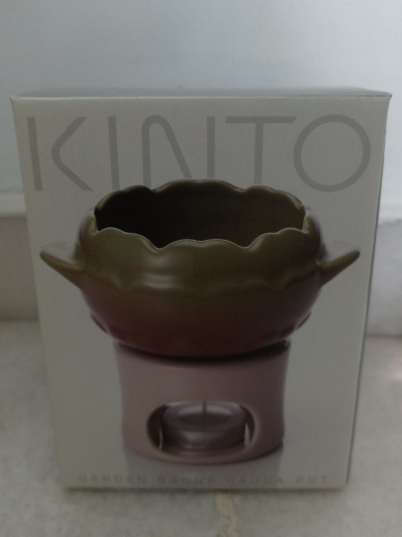 KINTO Garden Bagna Cauda Pot, Furniture & Home Living, Kitchenware ...