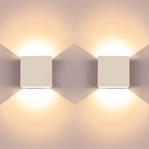 LED Wall Light, 1 Pc Indoor Modern Wall Wash Lights, Aluminum Up and ...