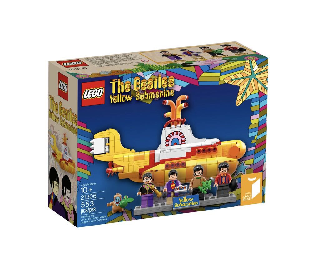LEGO #21306 IDEAS The Beatles Yellow Submarine, 興趣及遊戲, 玩具 & 遊戲類 - Carousell