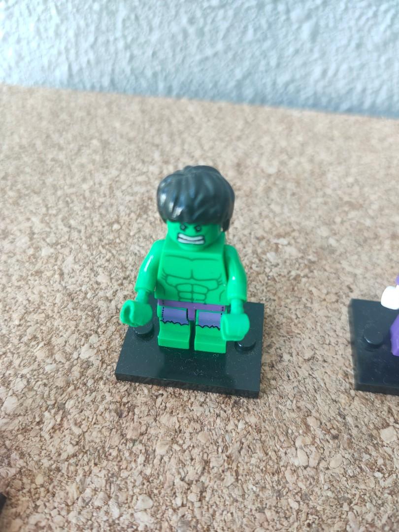 LEGO IQ blocks superhero Batman Superman joker flash robin hulk ironman ...