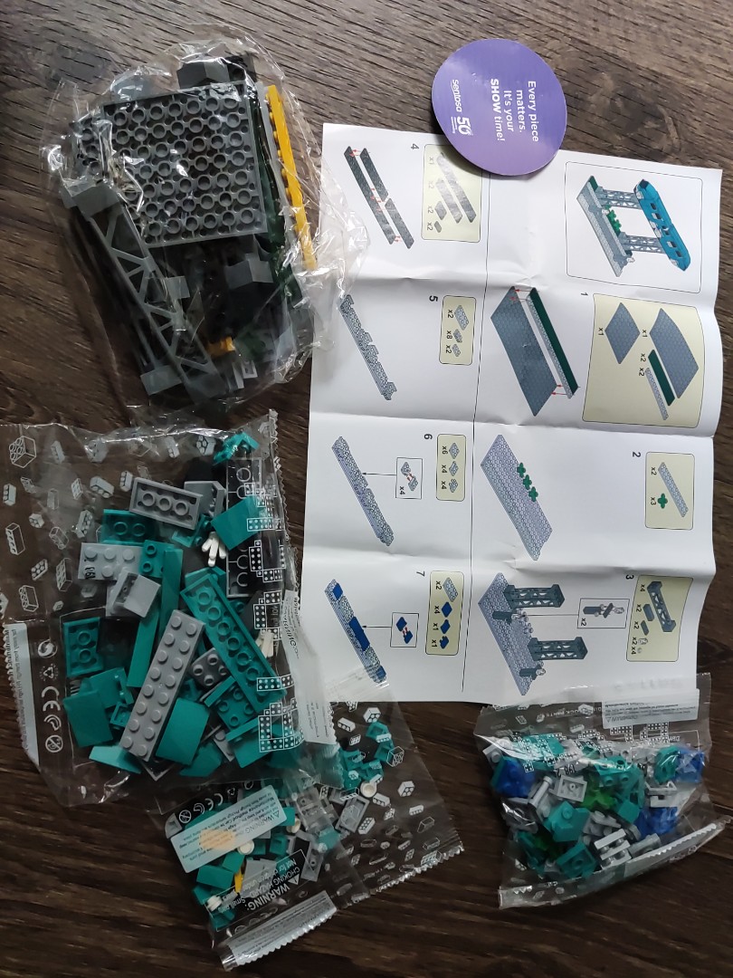 Limited edition Sentosa Express Lego like model, Hobbies & Toys, Toys ...