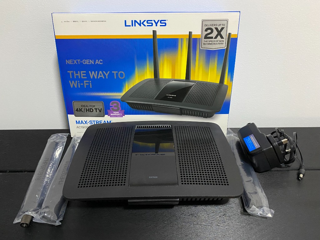 Linksys AC1900+ router, Computers & Tech, Parts & Accessories ...